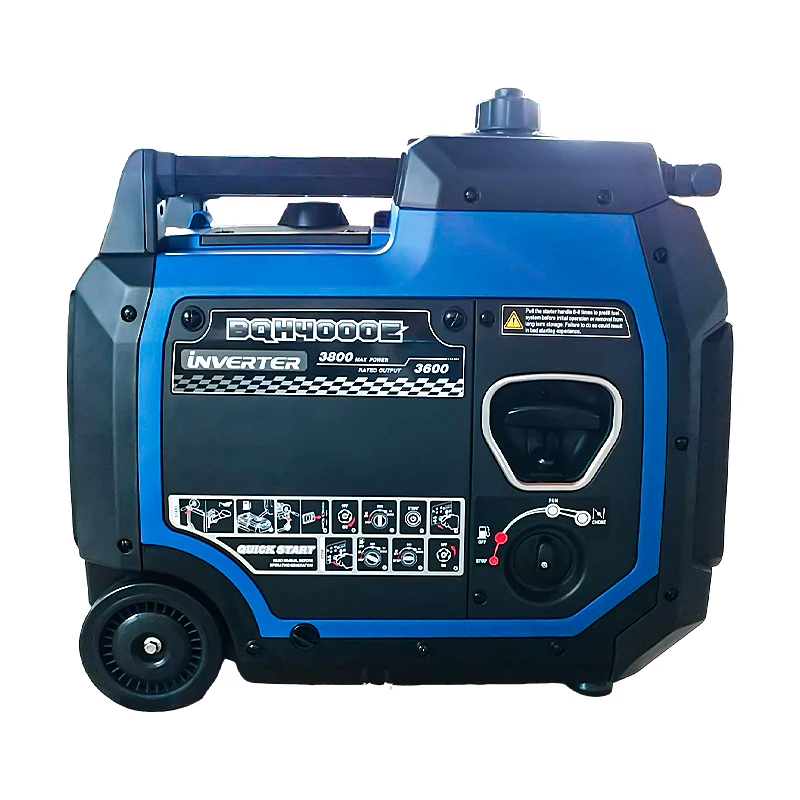 Camping Inverter Generator 4 Kw 50hz 230v Recoil Start Permanent Magnet ...