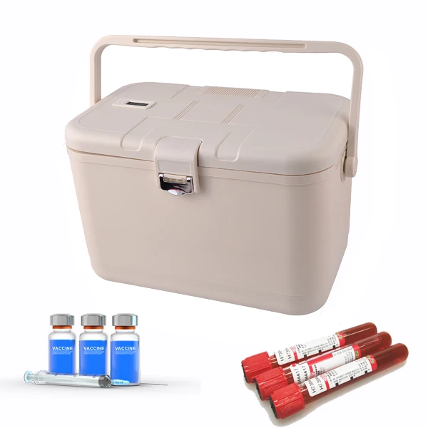 12L Portable Hospital Vaccine Blood Transport Medical Cooler