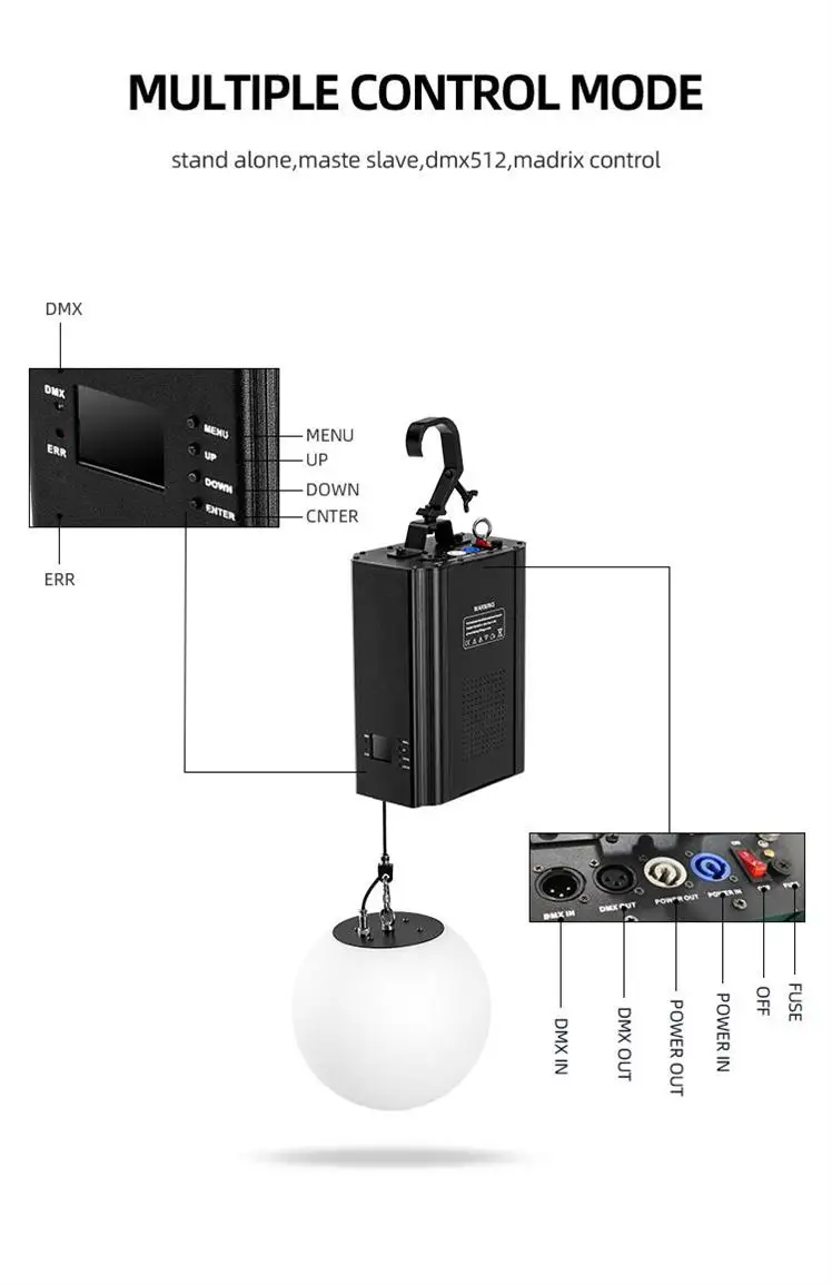 Xlighting Kinetic Lighting Dmx Control Winch And Kinetic Light System ...