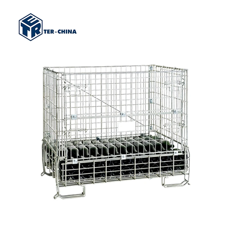 Champagne Sparkling 500 bottles Wire Mesh Collapsible Bin Container for ...