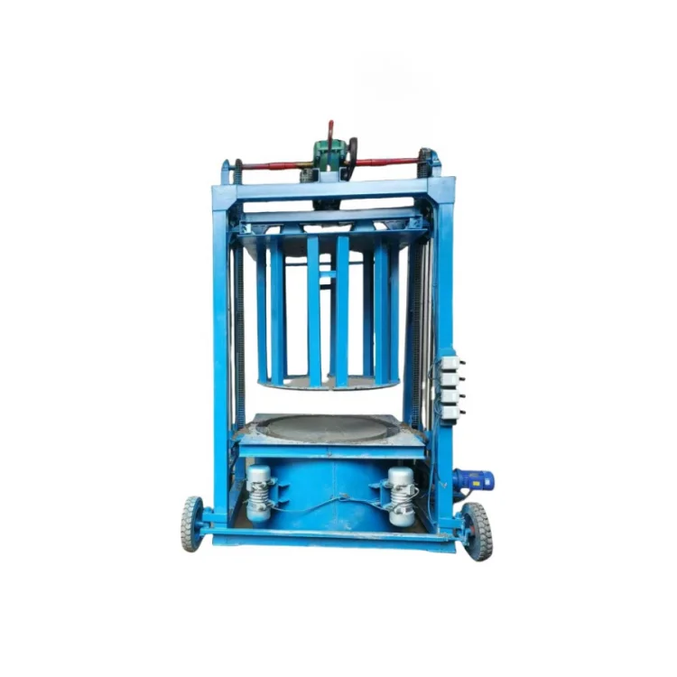 2024 semi-automatic concrete pipe manhole forming machine vertical ...
