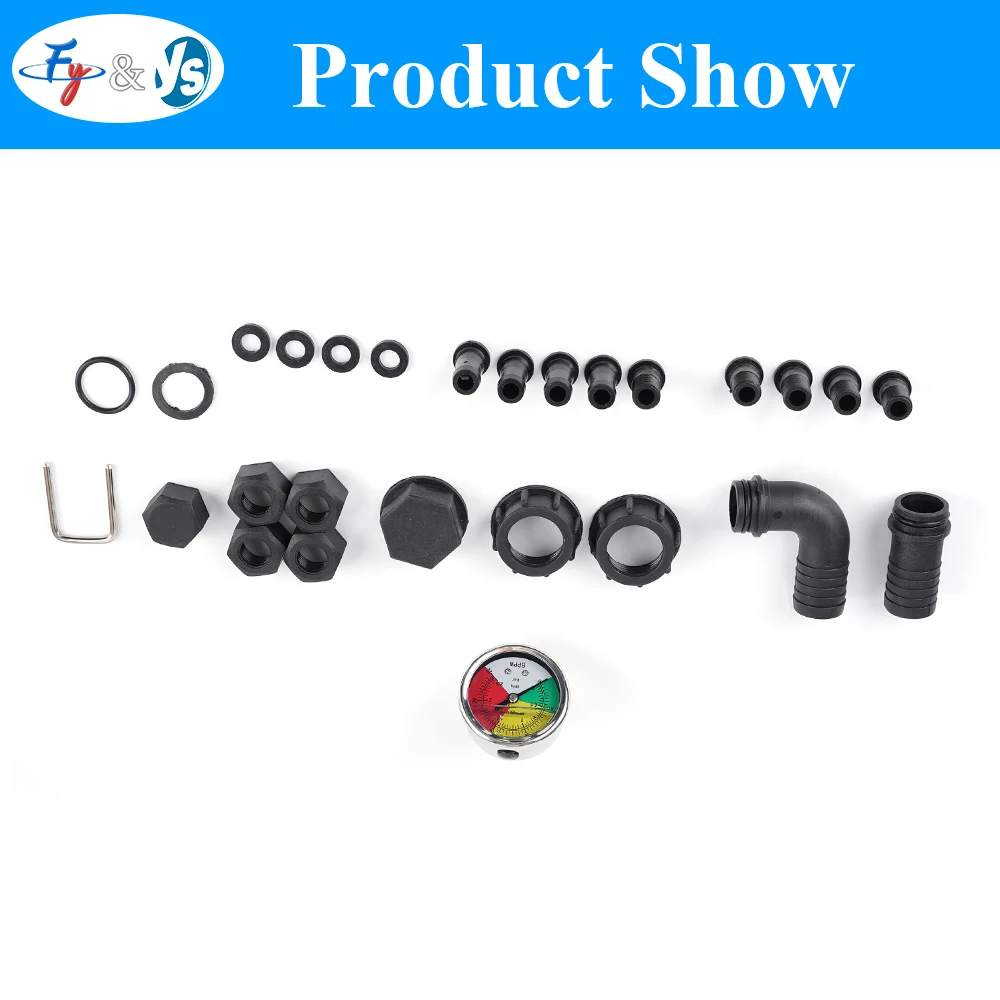Heavy-Duty 3/4 Way Spray Nozzle Splitter Kit for Agricultural Machinery ...