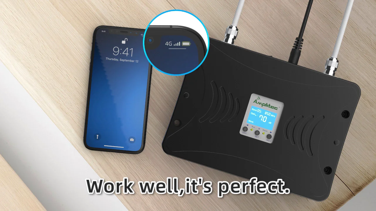 Amplitec New 800 900 1800 2100 2600 Mhz Five Penta-band Smart Mobile ...