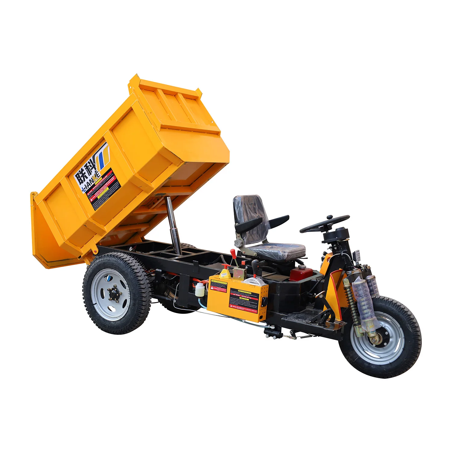 LK200E Multi-function Electric Trike, New Hydraulic Mini Dumper ...