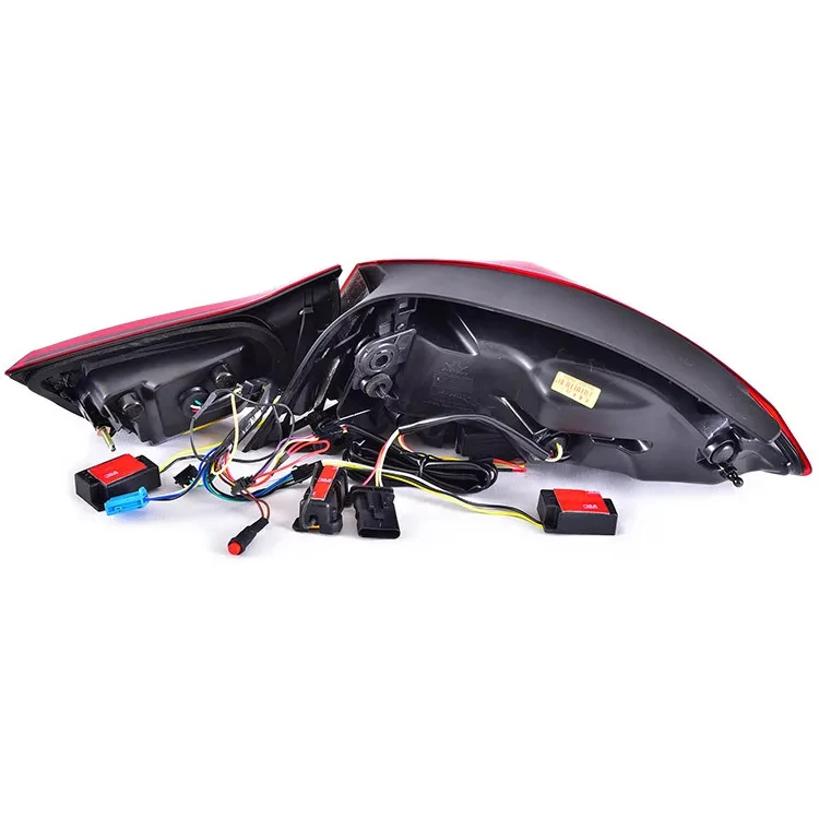 Upgrade To Double Dragon Scale Style Led Rear Lamp Rear Light Assembly ...