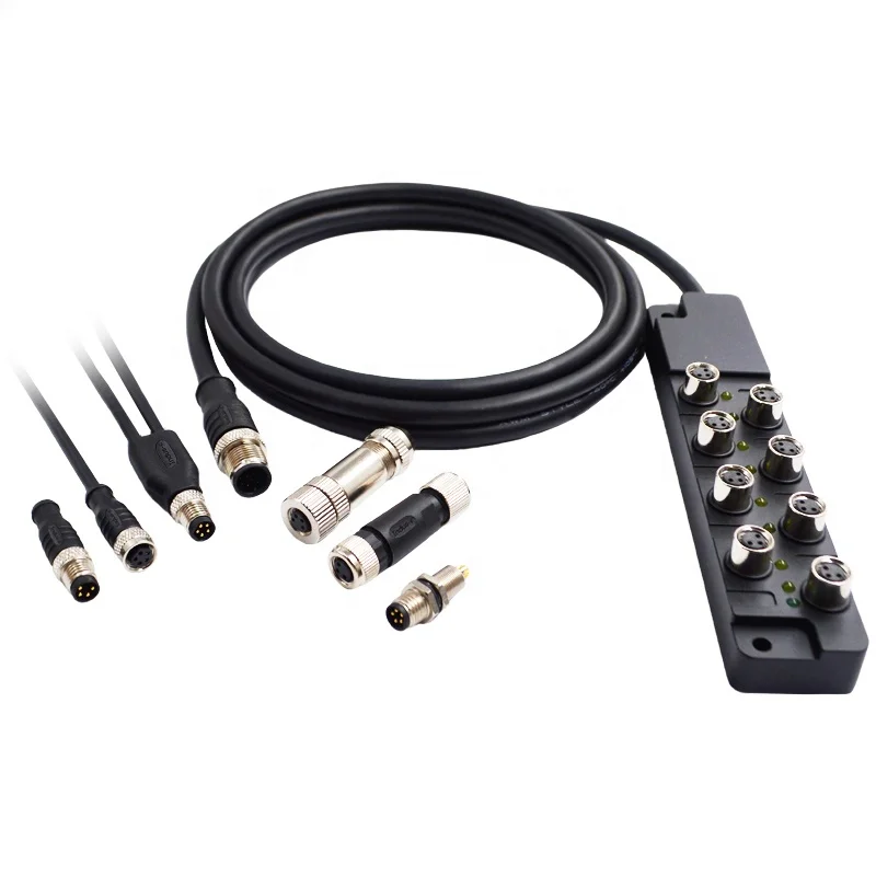 Fieldbus Box Modulesjunction Box M8 8 Way 8 Ports Termination ...