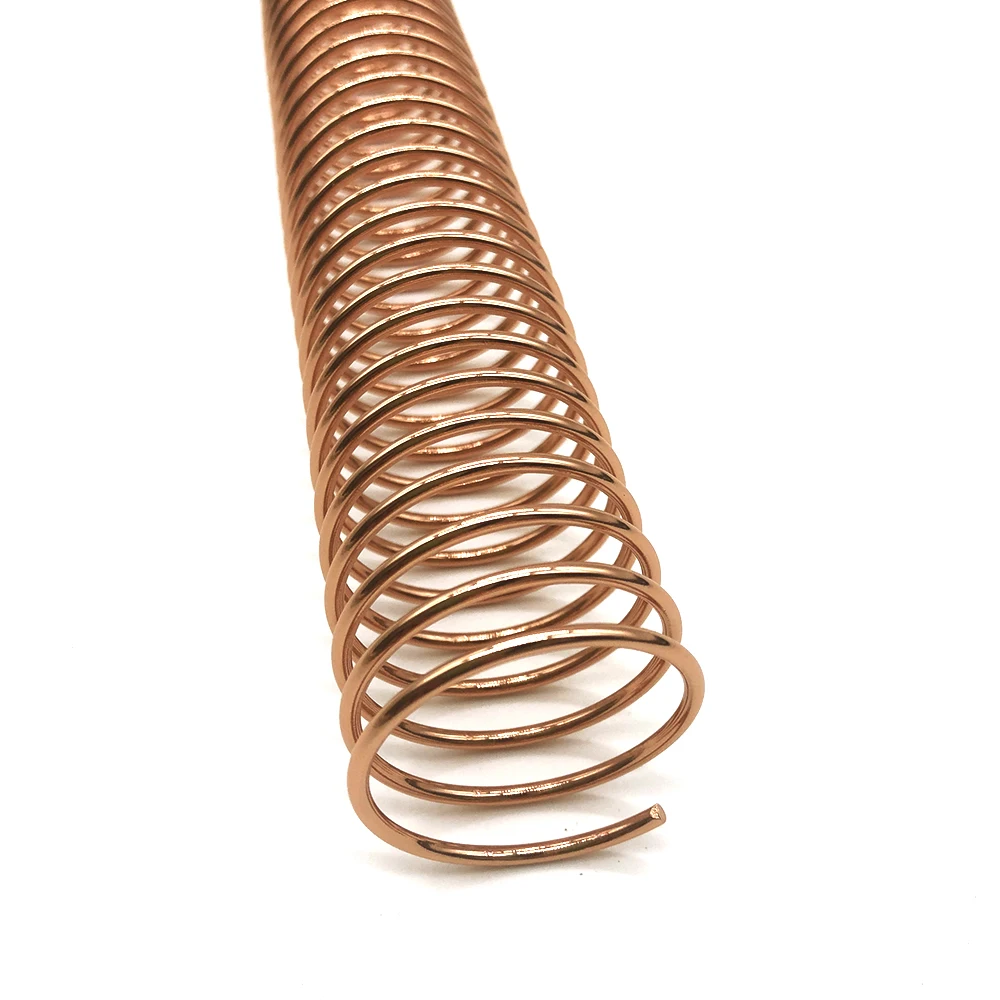 Aluminum Spiral Binding Coils - Perfect for Planner Binding