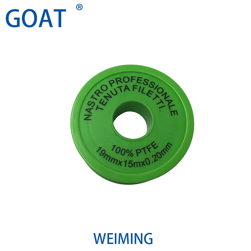Water Pipe PTFE Thread Seal Tape Tape for Wrapping Gas Pipe or Oxygen ...