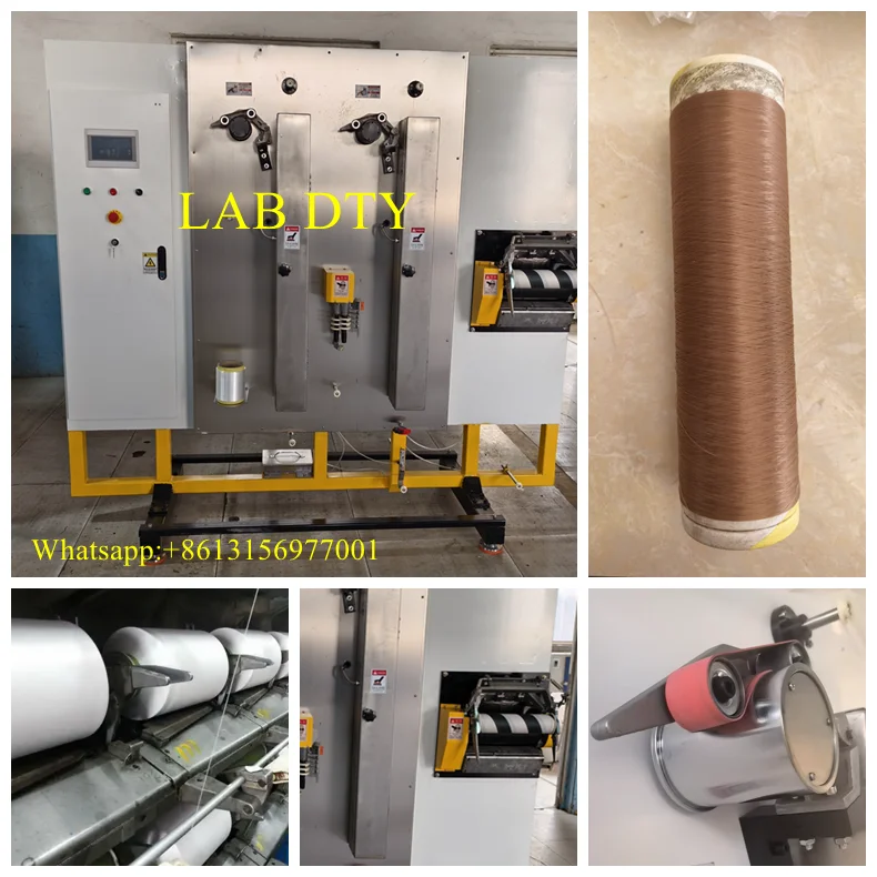 PILOT SCALE POY DTY BCF FDY MULTIFILAMENT FIBER LAB SPINNING MACHINE ...