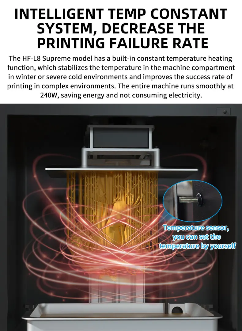 Hifun 16K Mono Screen 3D Resin Printer - Precision & Efficiency