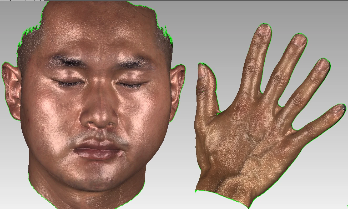 3D Body Scanner with Facial Scanner - Accurate & Versatile