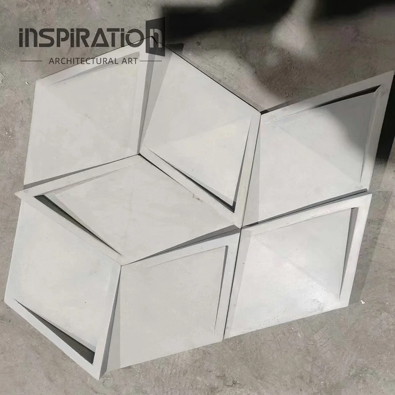 Exterior GRC Concrete Cement Wall Facade Cladding Architectural Precast ...