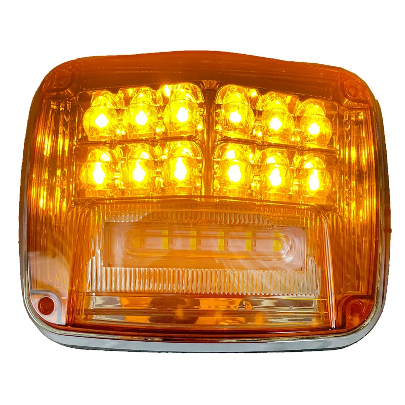 12V 24V Amber Red New Coming Lighting Strrobe and Illuminated Perimeter ...