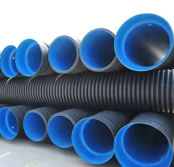 Large Diameter Plastic Tube Corrugated Pe Drainage Pipe 500mm - Buy ...