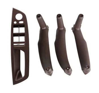 Car Interior Pull Door Handle Accessories Armrest 4pcs Moka For Bmw X5 ...