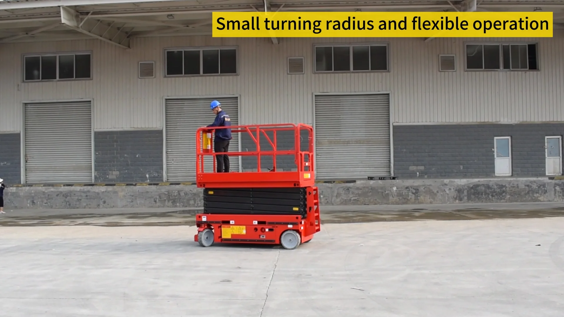 Capacity 500kg 1000kg Electric Hydraulic Battery Powered Mobile ...