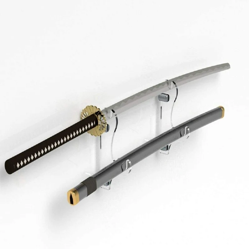 Acrylic Wakizashi Sword Stand Custom Acrylic Wakizashi Sword Rack Wall ...