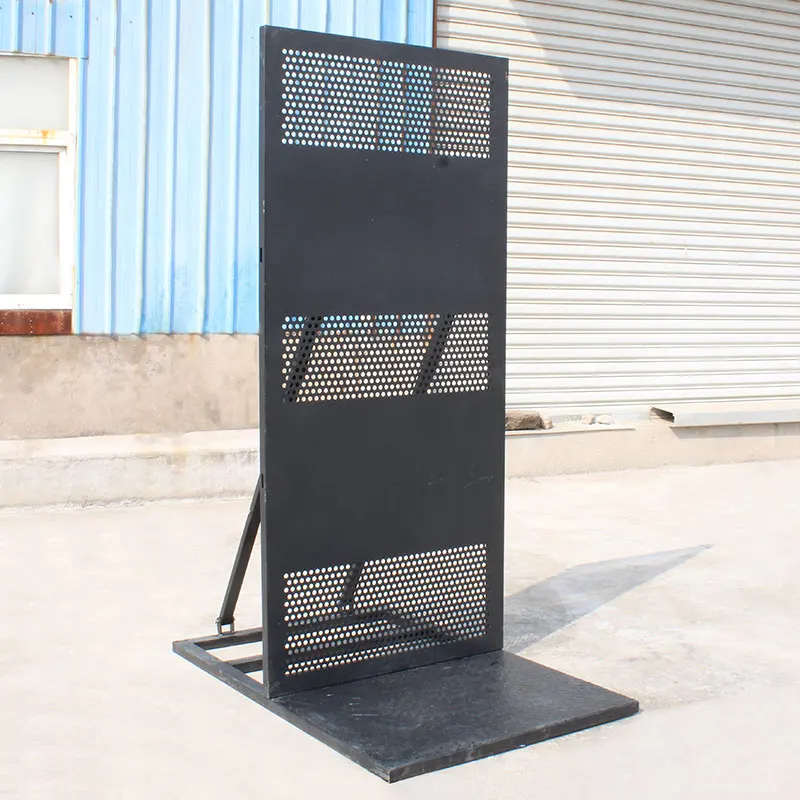 Steel Pedestrian Security Crowd Barrier Stage Safety Barrier with ...