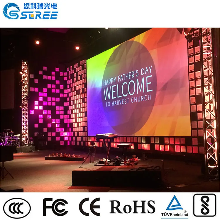 Absen P3.91 Indoor Led Video Wall Panels - Portable & Bright