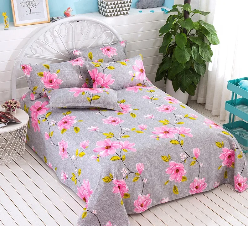 Aimaylai Cheap Custom Logo King Full Size Soft Flat Bed Sheets Home ...