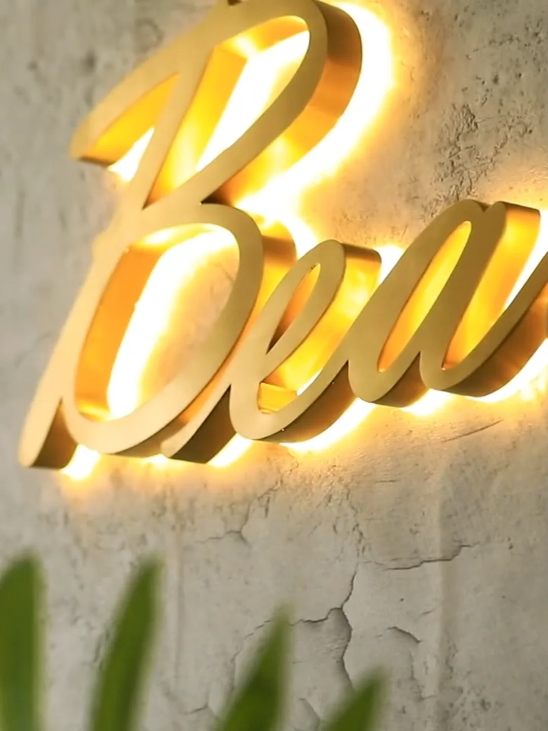 Custom Logo Outdoor Advertising Display Large Channel 3d Led Letter ...