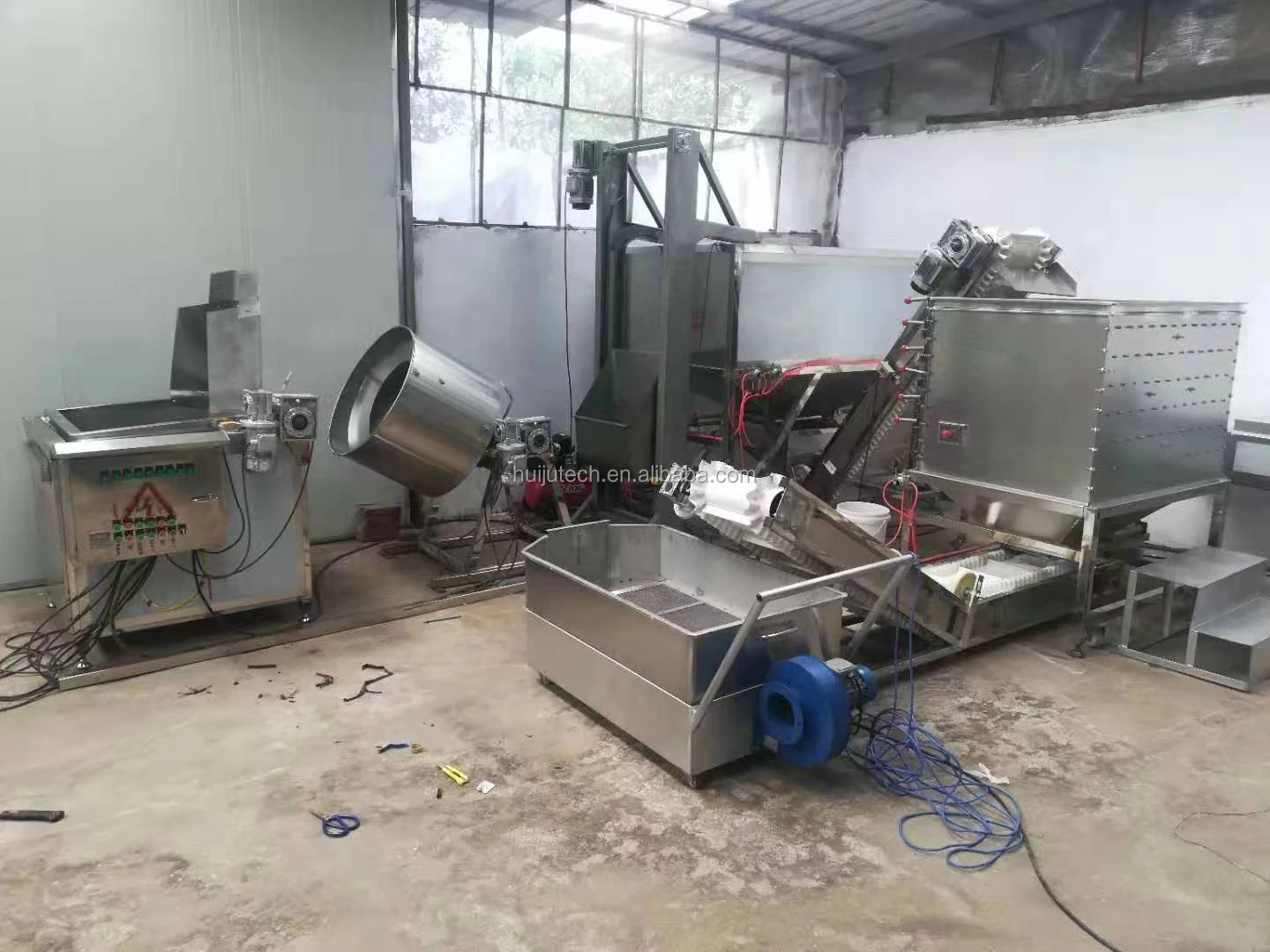 Cooling Cart Equipment - Efficient Nut Cooling Solutions