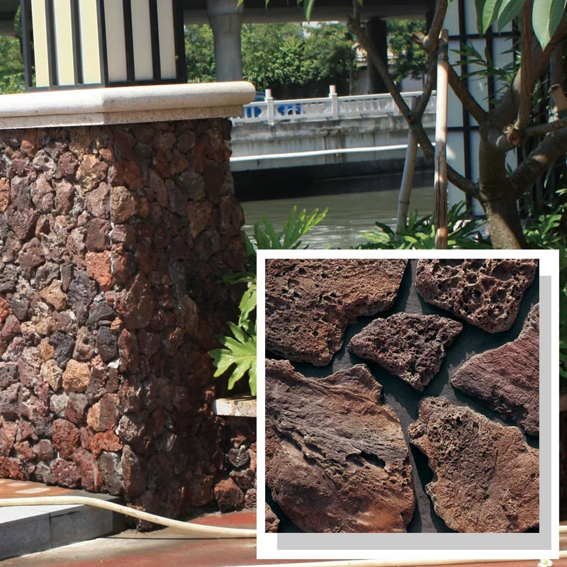 High Quality Durable Natural Basalt Faux Volcanic Lava Stone For ...