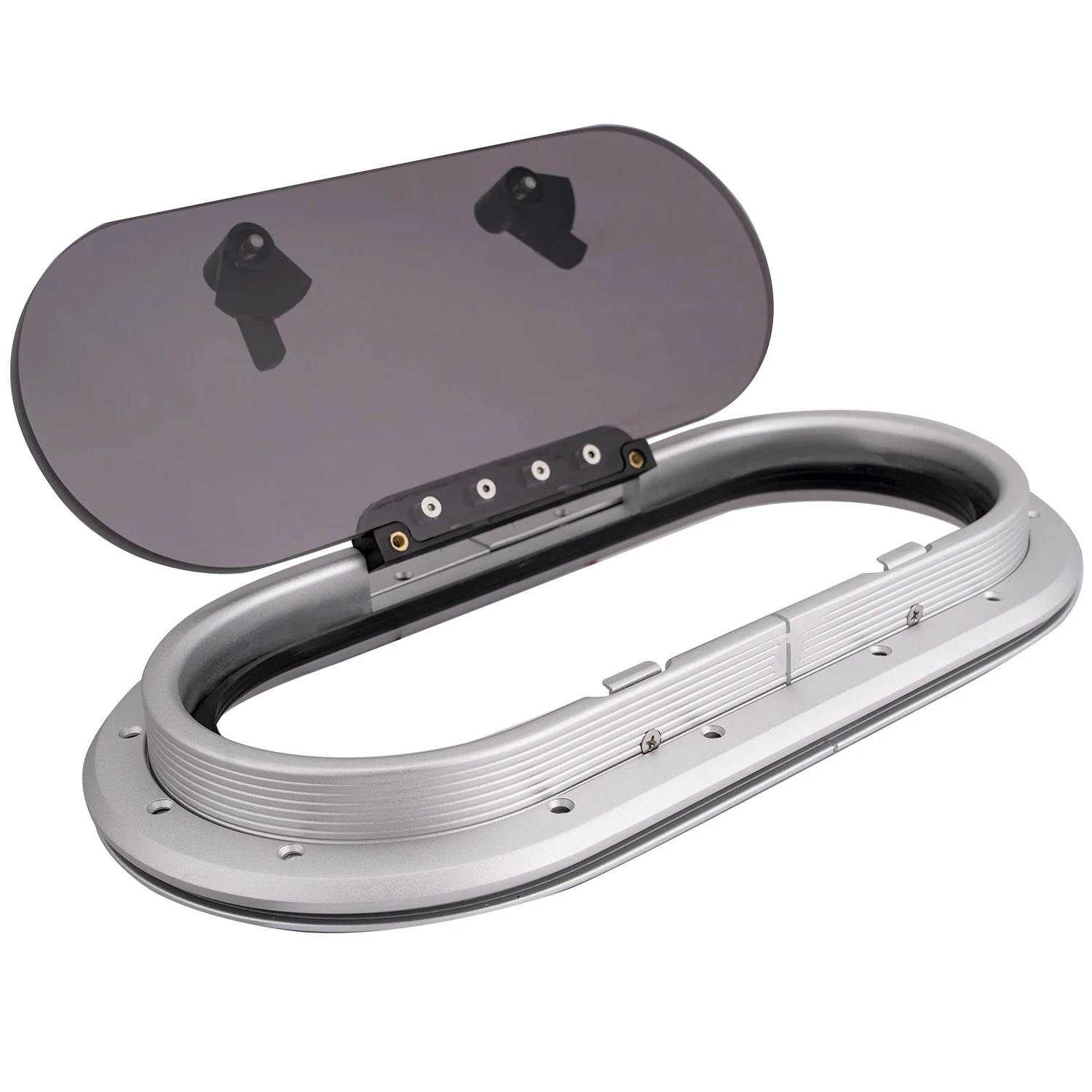 Hanse Marine High Quality Porthole Aluminium Boat Window Acrylic Oval ...