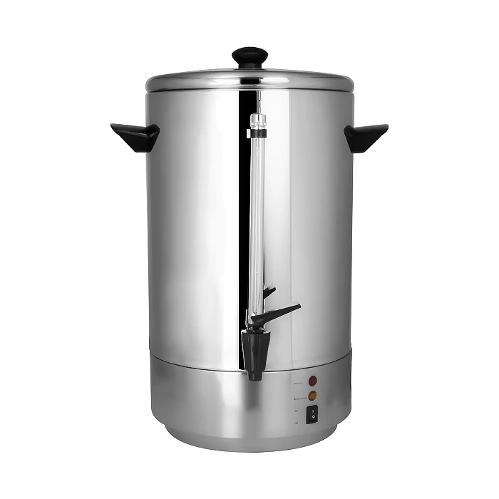 30 Cups 6L Commercial Coffee Boiler Stainless Steel Electric Coffee Urn ...