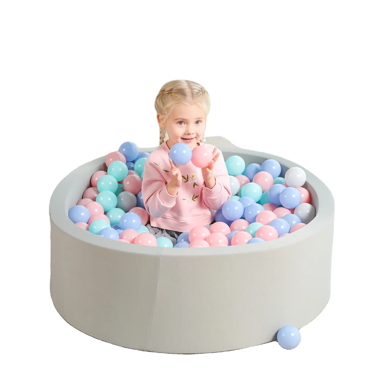Kids Glass Playground Ball Pit Ball Pool Indoor Play Kids Ocean Ball ...
