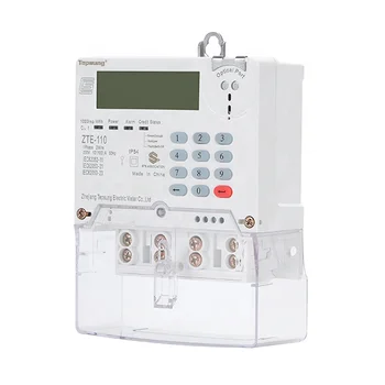 Single Phase Intelligent Prepaid Electricity Meter Remote Meter Reading ...