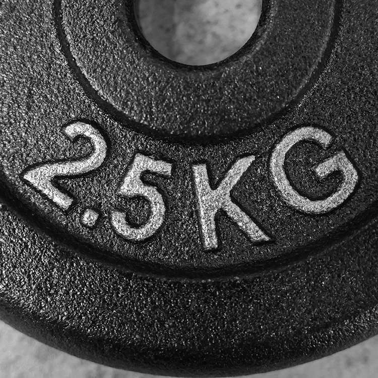 50kg Cast Iron Adjustable Weight Lifting Dumbbell Barbell Set Dumbbell ...