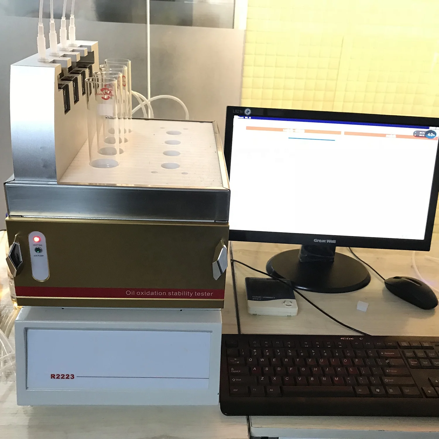 Automatic Rancimat Oxidation Stability Apparatus for Oils