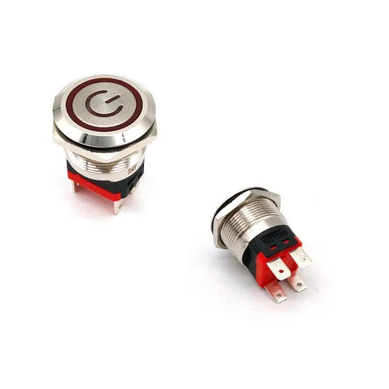 22mm on Off Double Plastic Push Button Switch| Alibaba.com