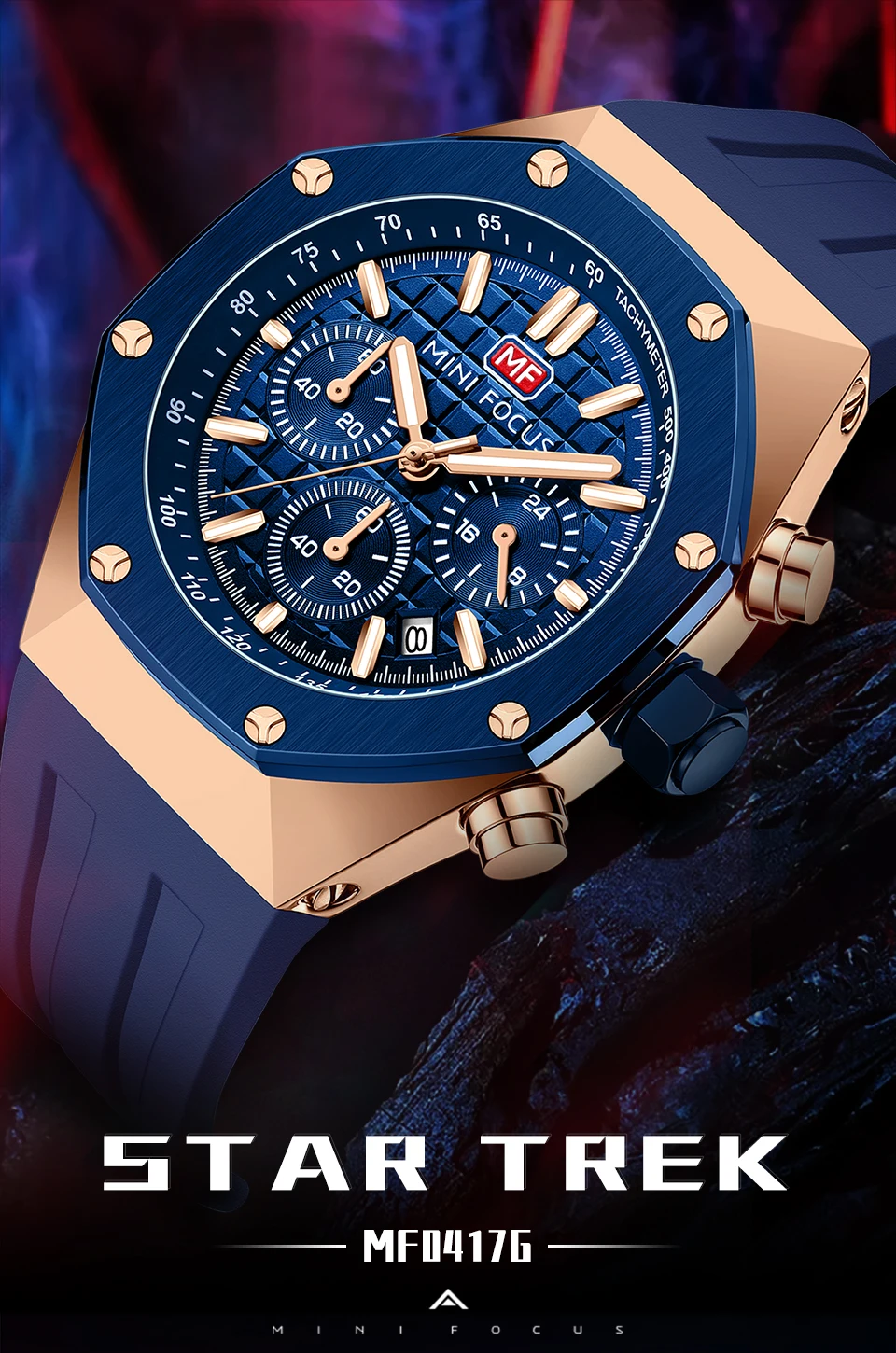 Mini Focus Luxury Sports Luminous Waterproof Men's Watches ...