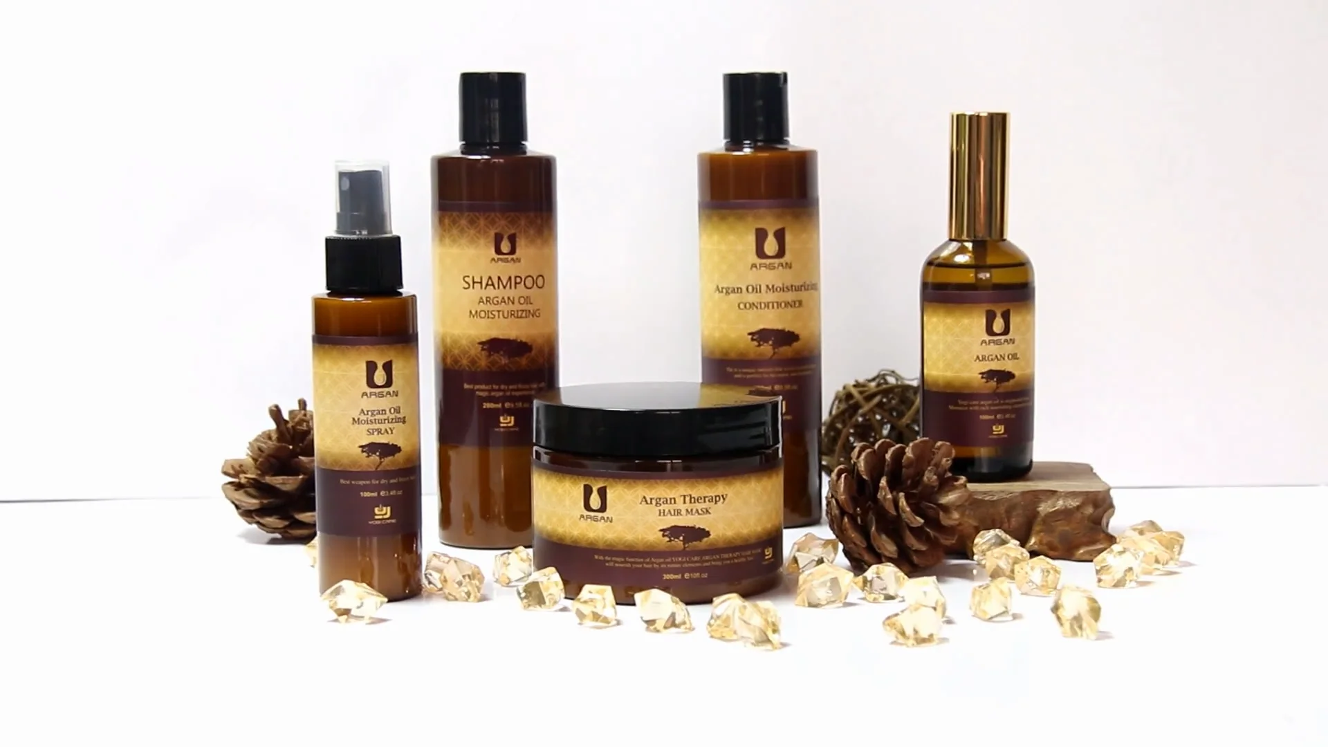 Manufacturer Wholesale Raw Argan Oil Hair Mask Shampoo And Conditioner ...