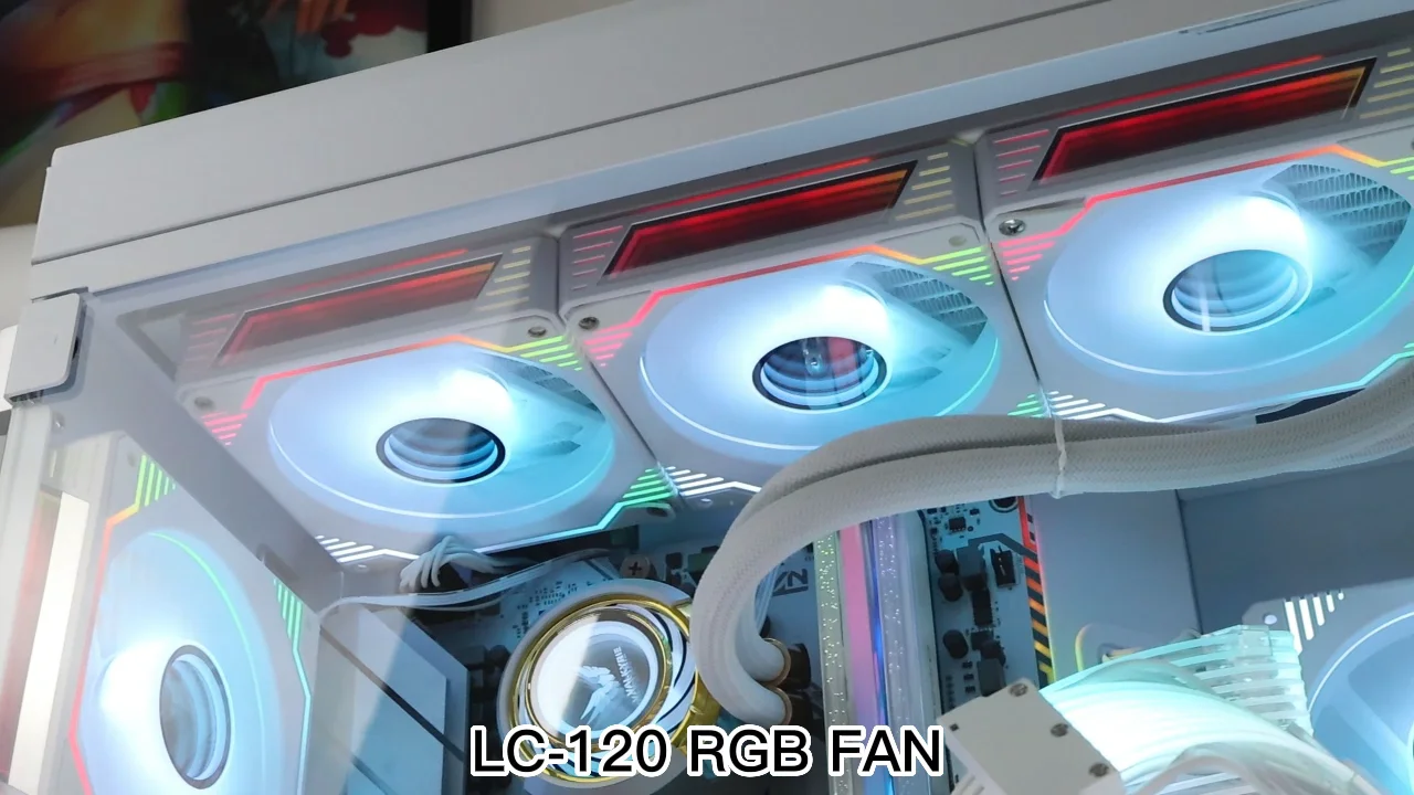 Factory Oem New Computer 120mm Rgb Fan Gaming Atx Case Tower Led Fans ...