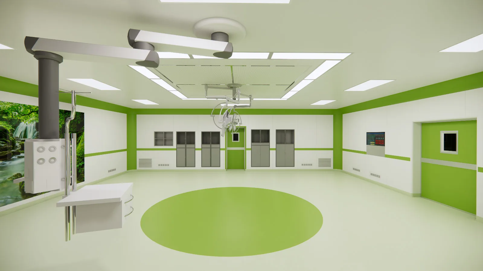 Yaning Fast Install Modular Operating Room Wall Panels
