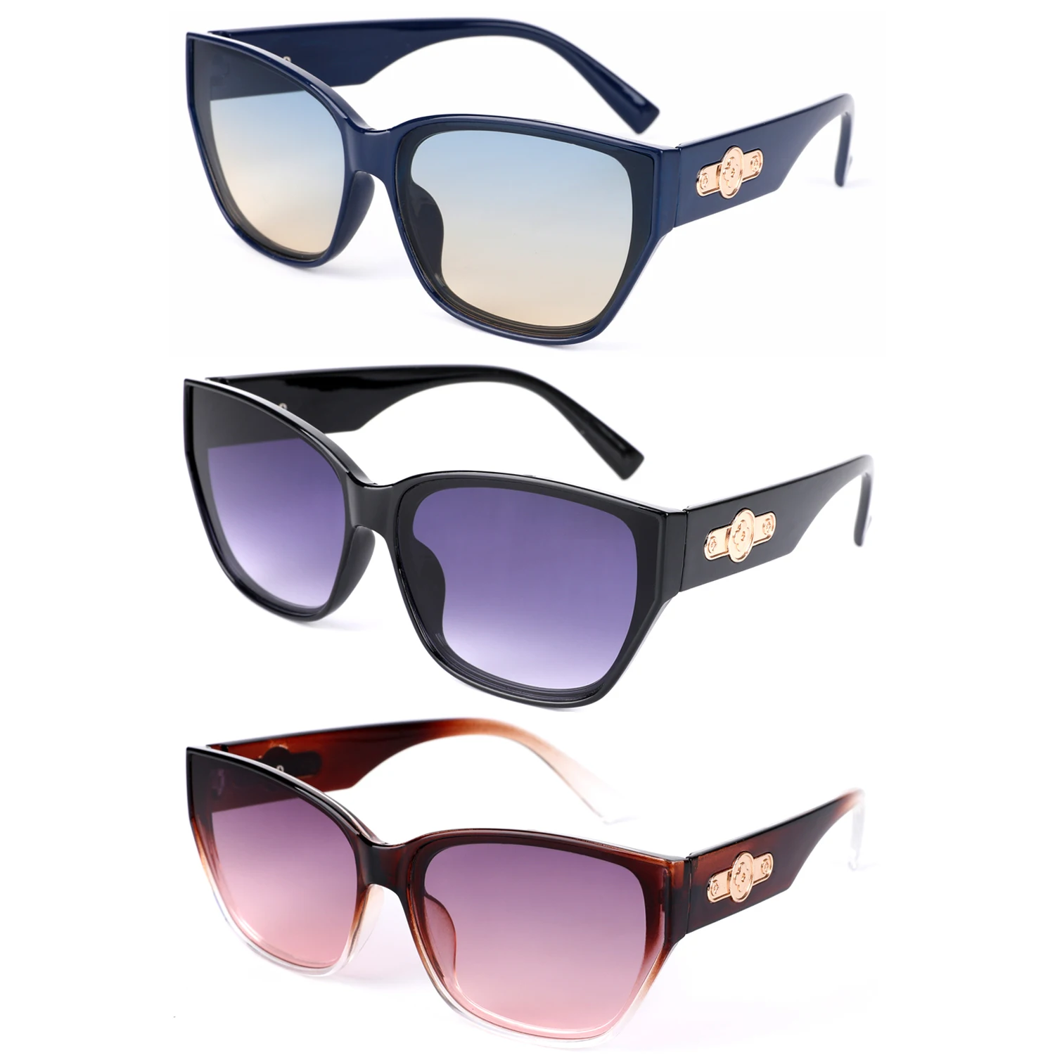 New 2024 Oval Frame Sunglasses Ladies Advanced Sense Ins New Fashion ...