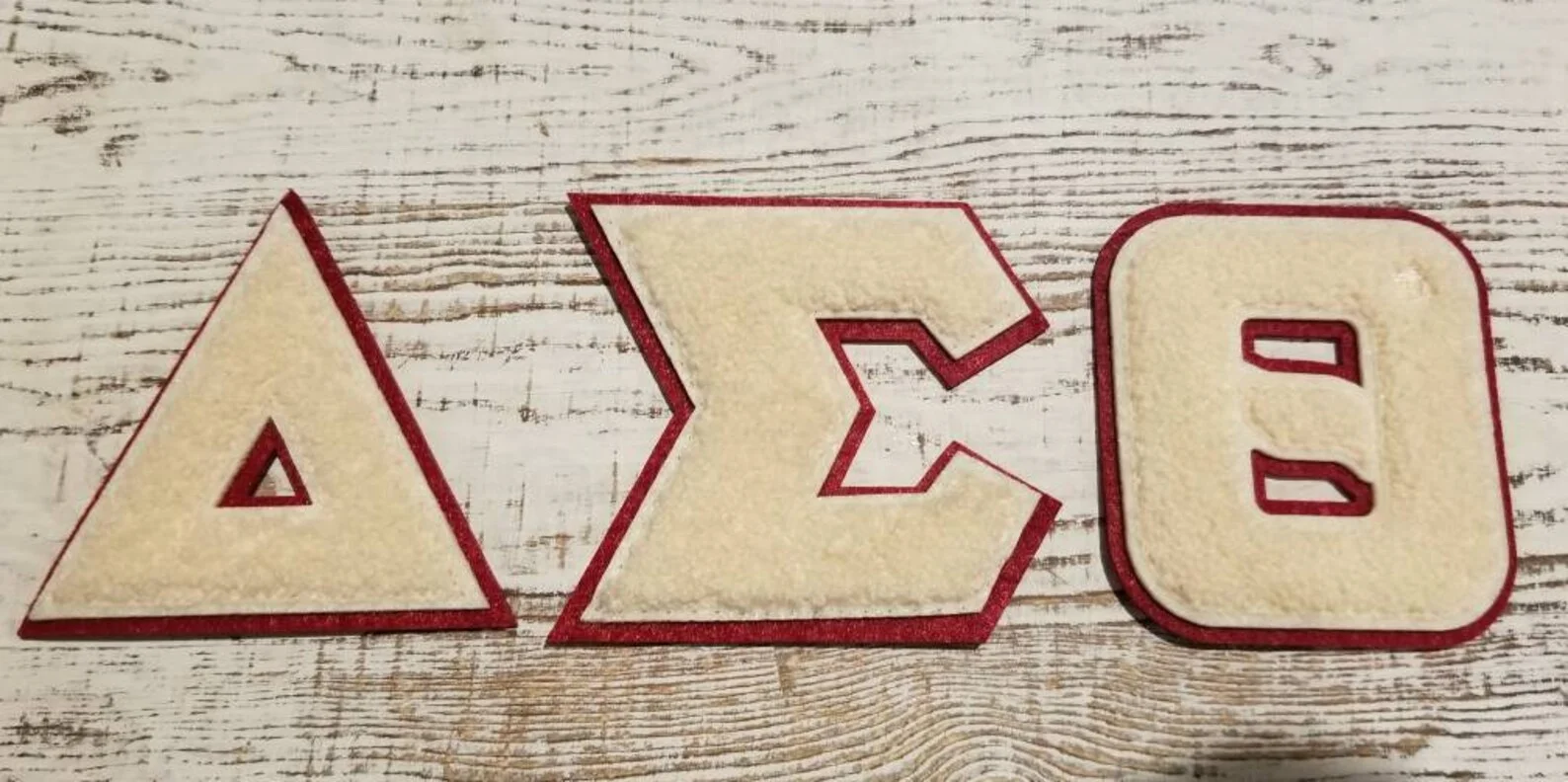 Custom Greek Letter Fraternity & Sorority Patches