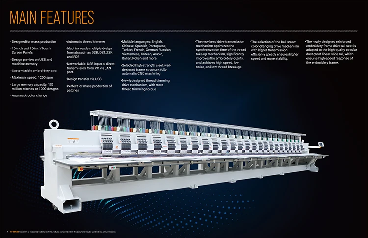 Ricoma Computer Embroidery Machine - Multifunctional & Versatile
