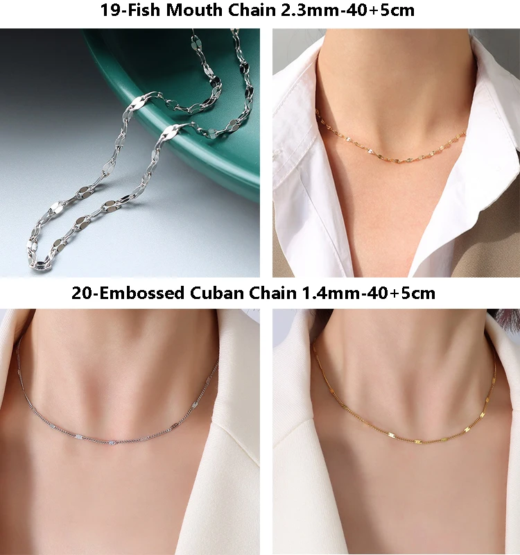 Stainless Steel Necklaces - Durable and Stylish Jewelry