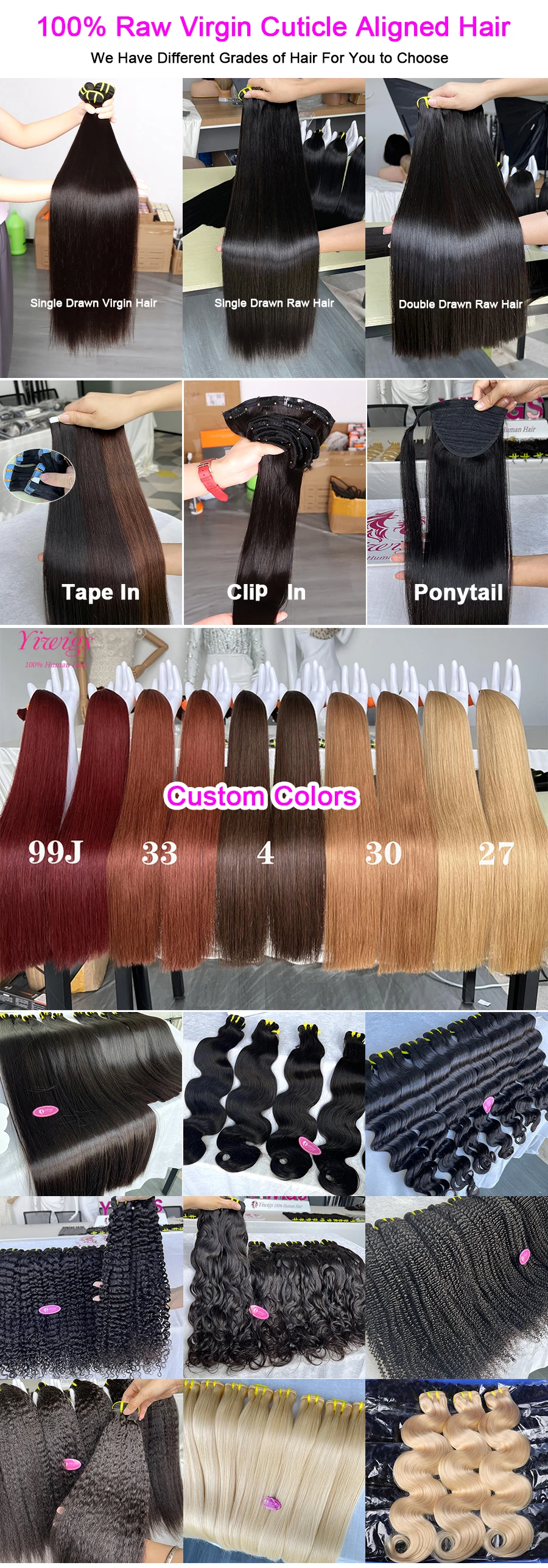 12A Brazilian Afro Kinky Curly Hair Bundles Unprocessed Mink Cuticle ...