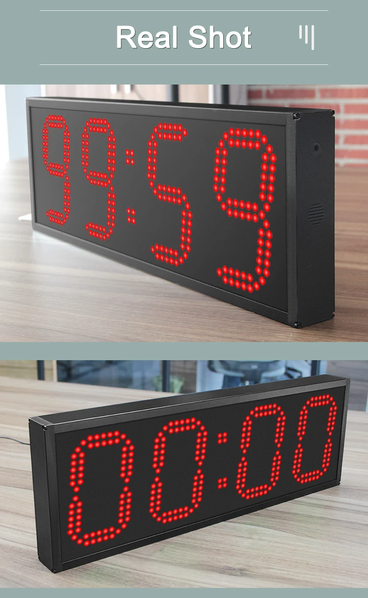 CHEETIE CP027 - Programmable 6 Inch Digital Timer for Gym