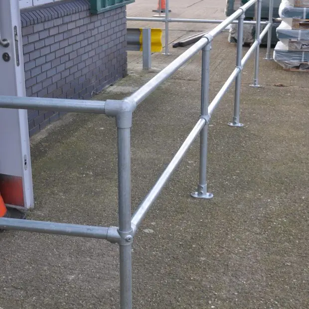 Galvanized Stainless Steel Ball Joint Stanchion Handrail Outdoor ...