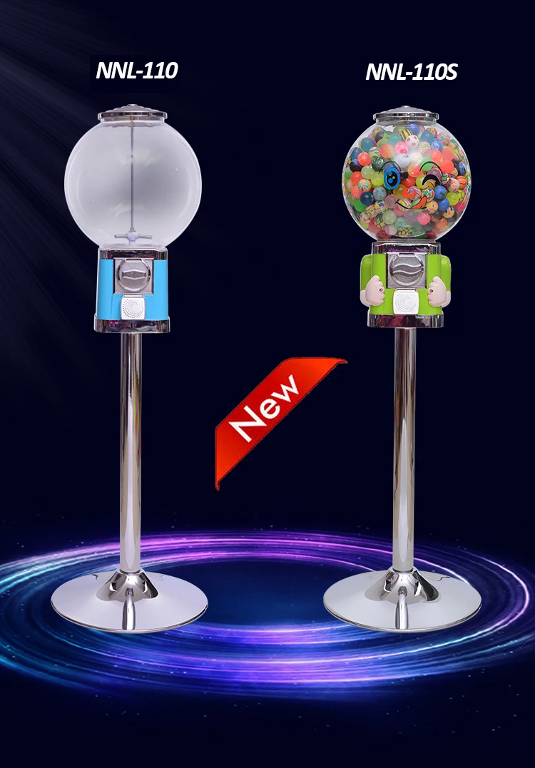 Antique Blue Big Gumball Machine - Fun & Profit!