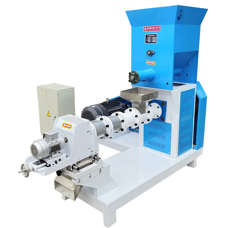 Mini Floating Fish Pellet Animal Feed Making Automatc Machine Pet Food ...