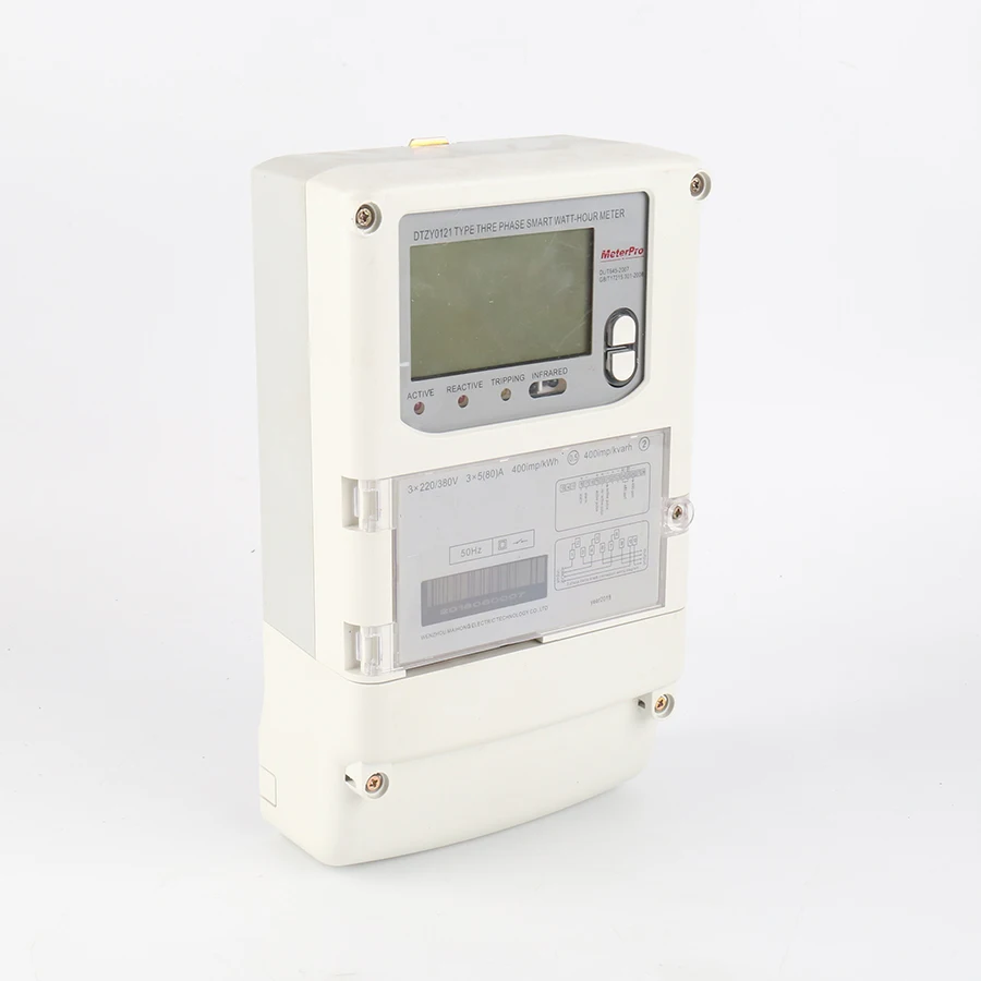 3 Phase 4 Wire Smart Electric Meter with Remote Control