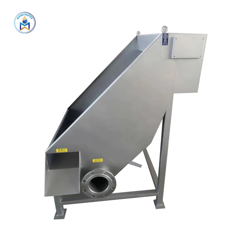 Hydraulic Inclined Filter Sieve Mesh Wastewater Screen