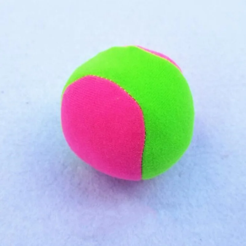 Kids Catch And Throw Ball Game Soft Cloth Cotton Ball Sticky Ball Game ...